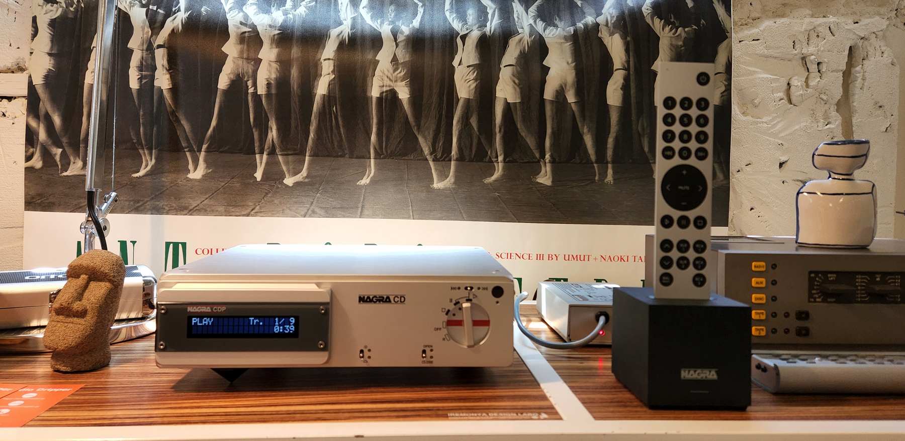 音楽が薫る、音楽が満ちる NAGRA CDP & cello R-DAC！